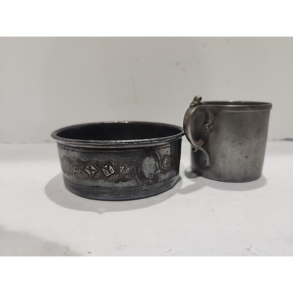 Forbes Silver Co. | Dining | Vintage Forbes Silver Co Alphabet Baby ...